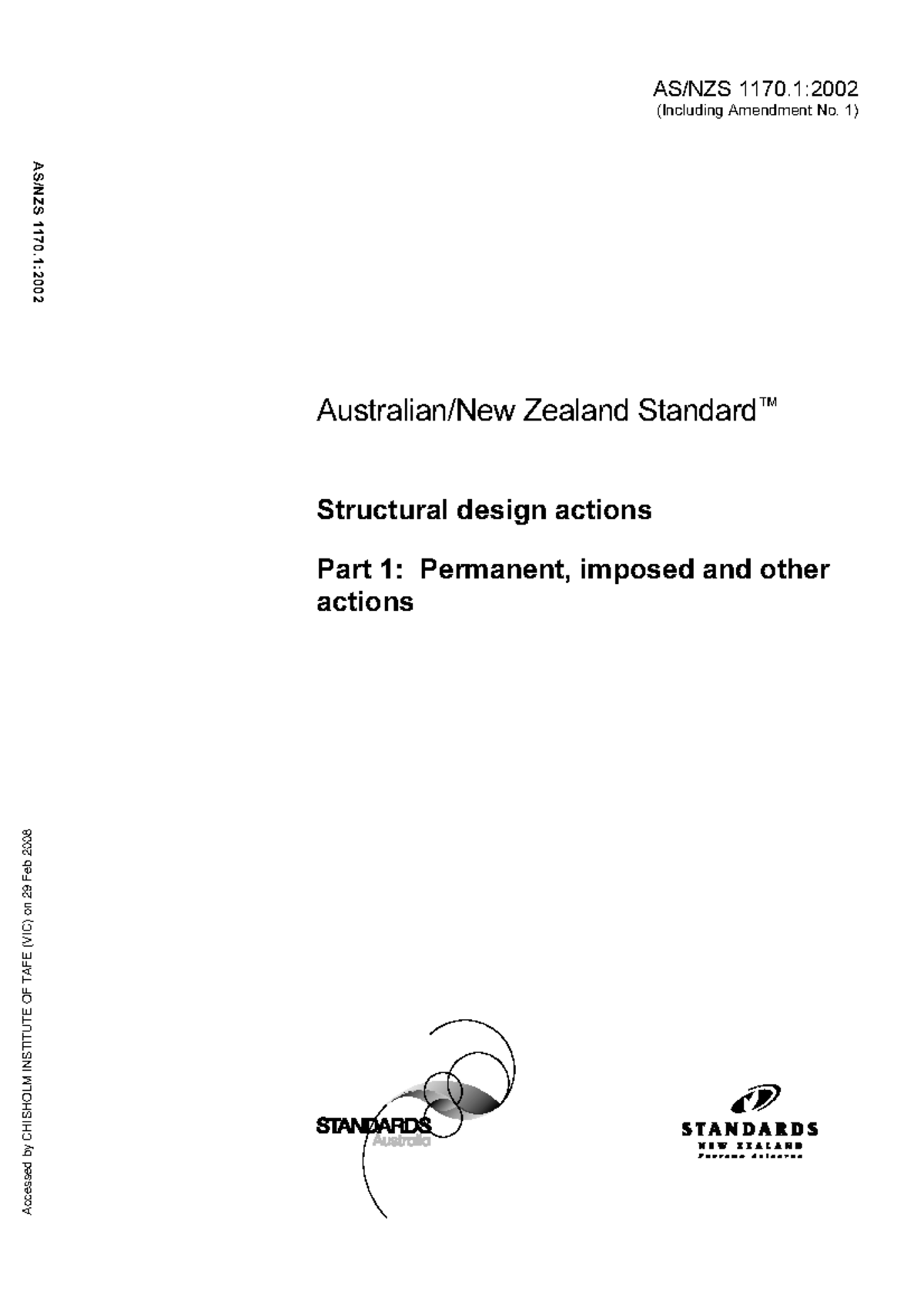 1170 - fsdfsdfsd - (Including Amendment No. 1) Australian/New Zealand ...