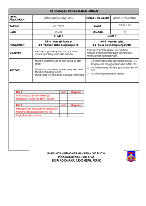 Contoh Format Laporan Dokumentasi - SEKOLAH KEBANGSAAN BERANGAN 1 16200 ...