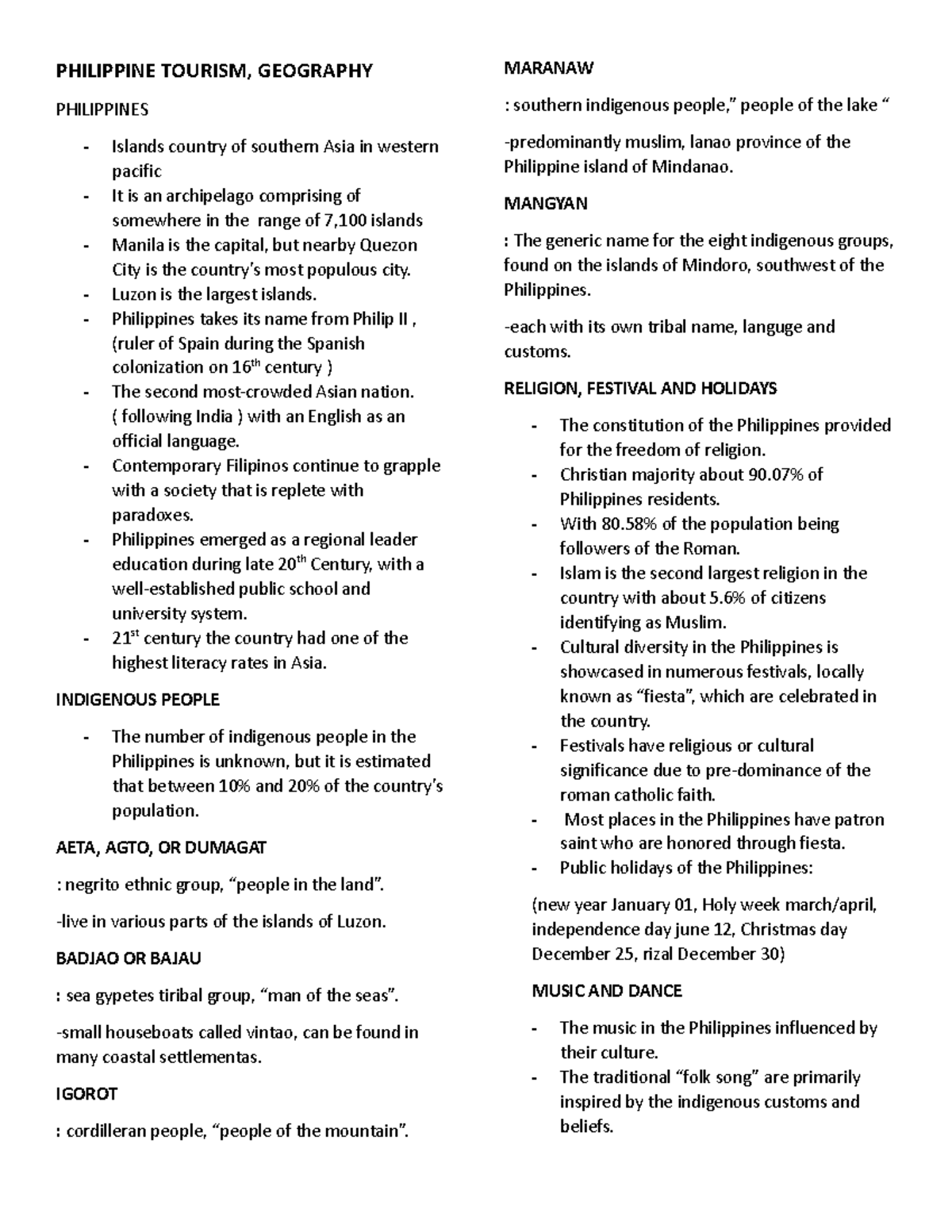 Philippine- Tourism - PHILIPPINE TOURISM, GEOGRAPHY PHILIPPINES Islands ...