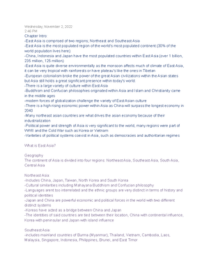 Module 1 notes - What is International studies? - What is international ...