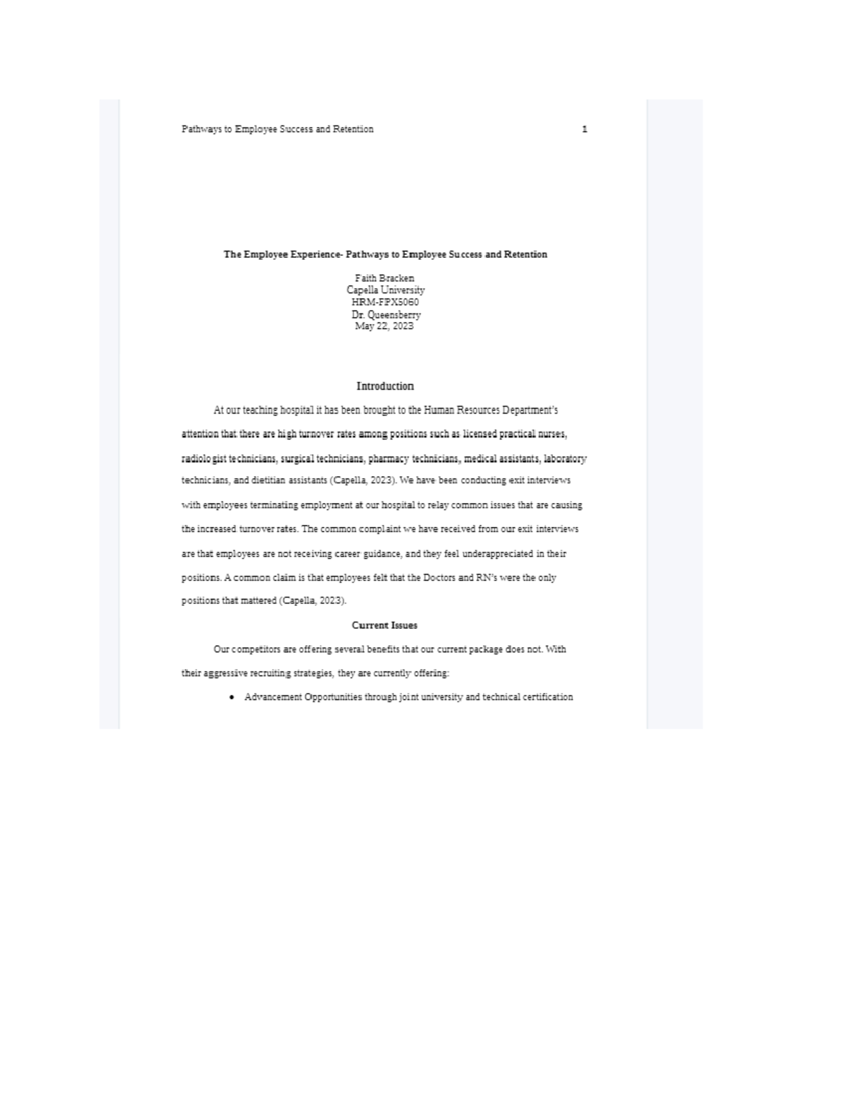 Assessment 44 - homework - MBA-FPX5016 - Studocu