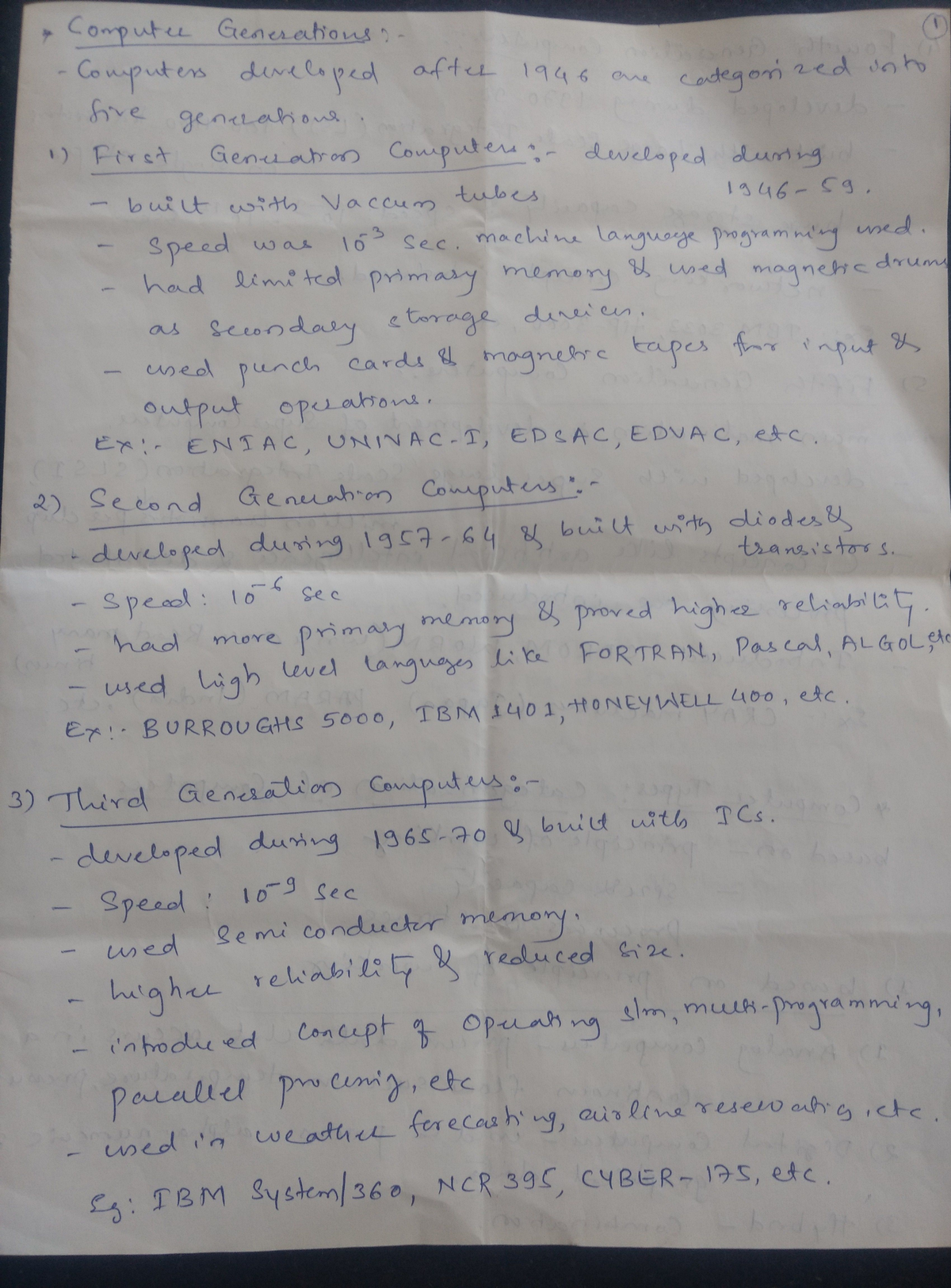 CPS Notes handwritten - Computer science - Studocu