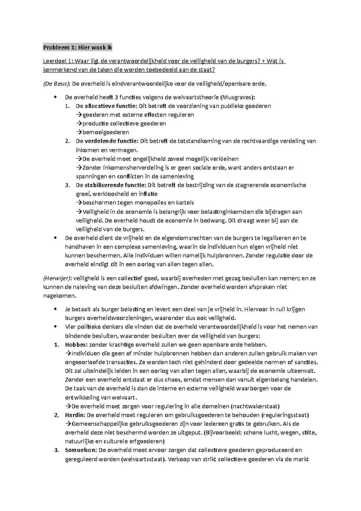 Werkgroep Maatschappelijke Problemen Bestuurlijke Oplossingen Blok 5