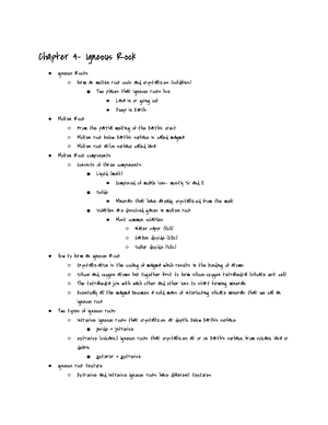 Geology- Chapter 6 - Julie Retrum - Weathering Weathering- involves the ...