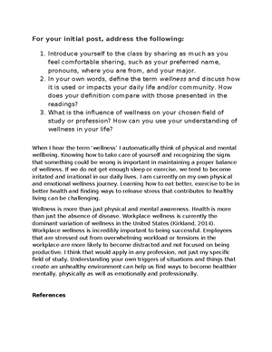 ACC-345 Module 2 Discussion - As an accountant, you must be familiar ...