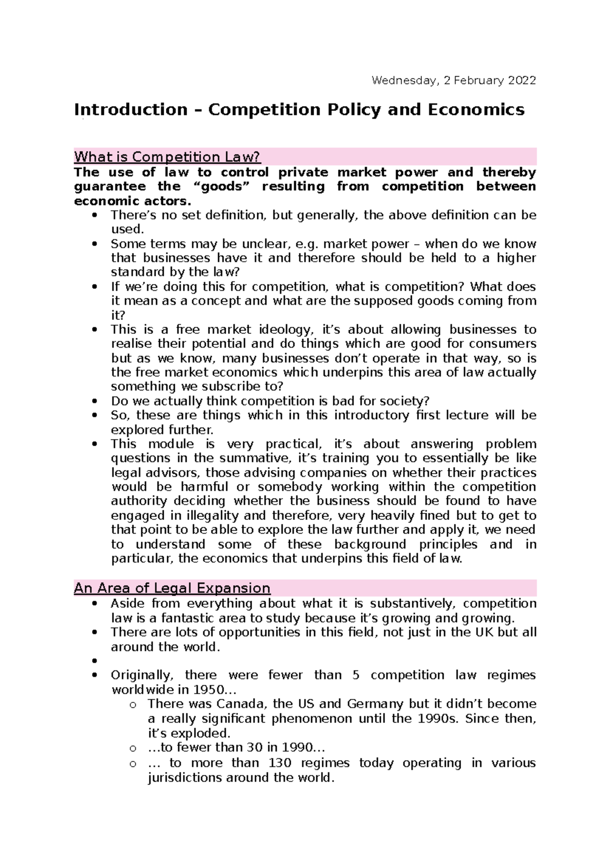 02:02:22, Lecture 1 - Wednesday, 2 February 2022 Introduction ...