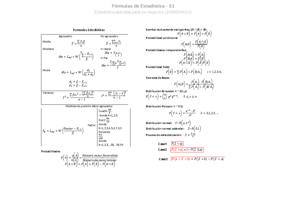Formulas-de-estadistica-s1 compress - Fórmulas de Estadística - S ...