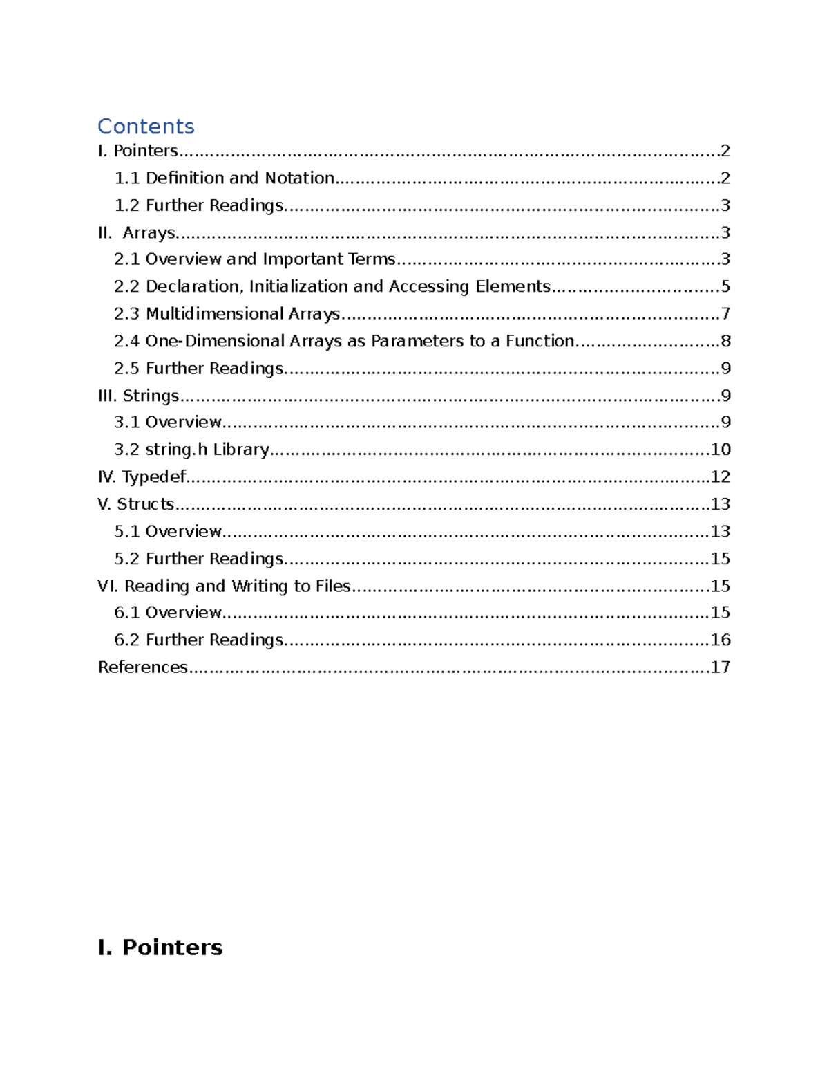 Ccprog-2-Notes - none - Contents I. - Studocu