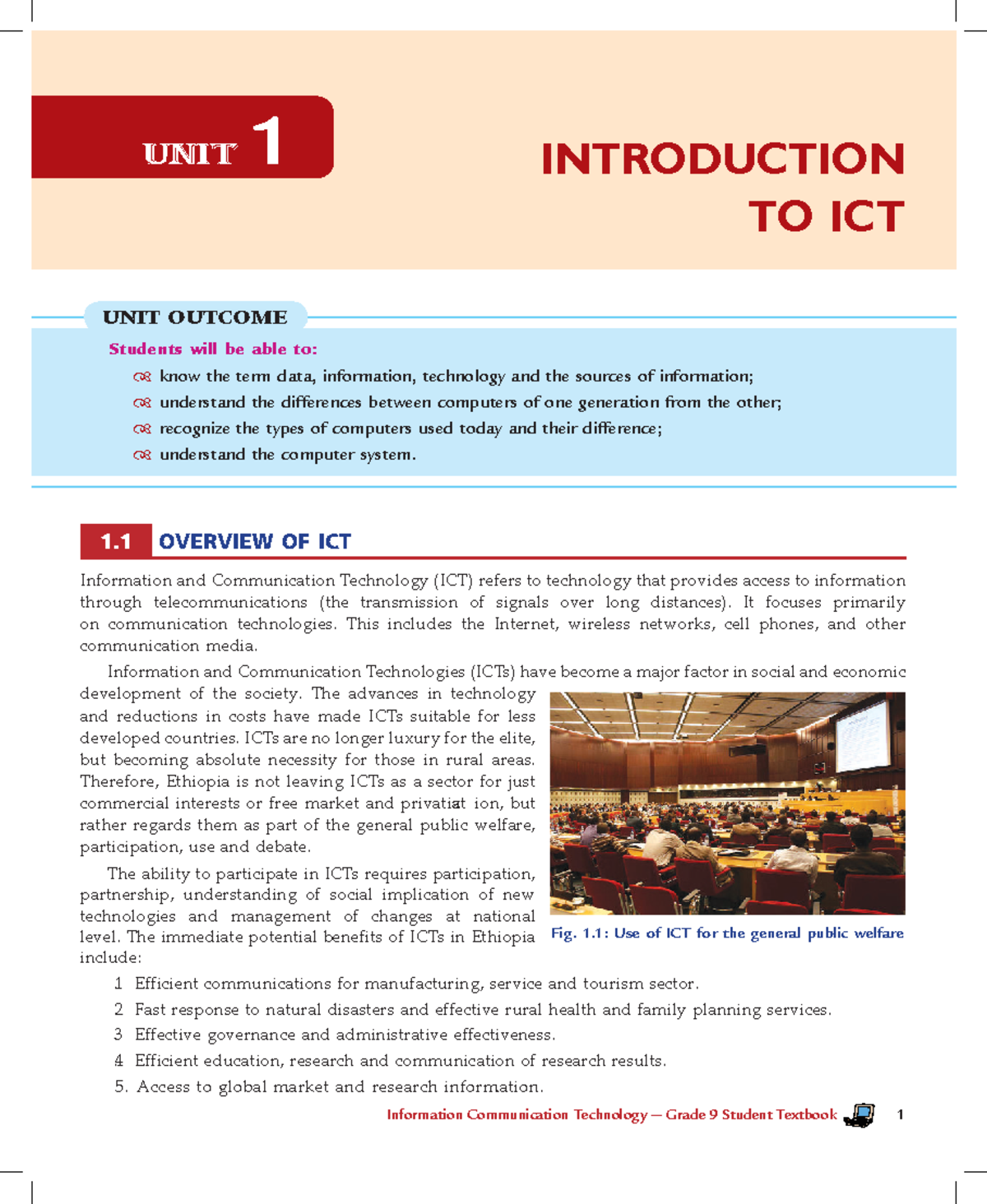 Unit 1 - Information communication technology diploma module one ...
