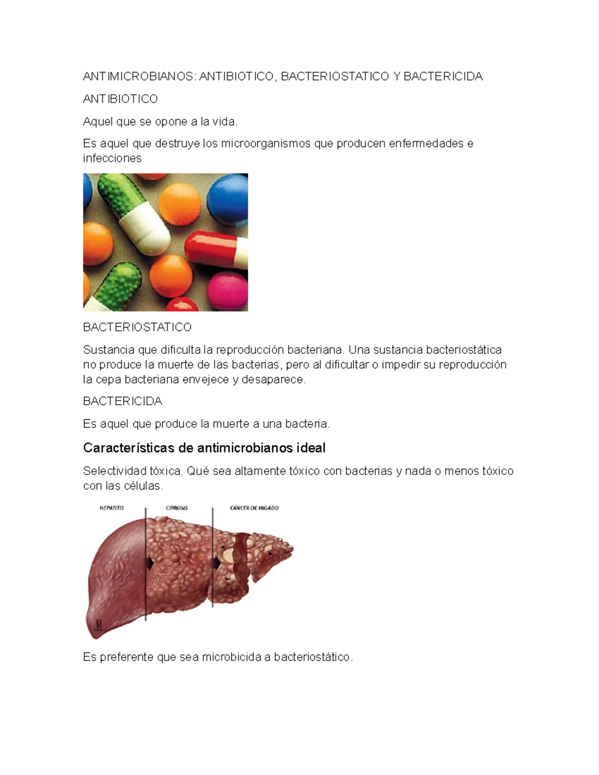 Antimicrobianos: Antibiótico, Bacteriostático Y Bactericida ...