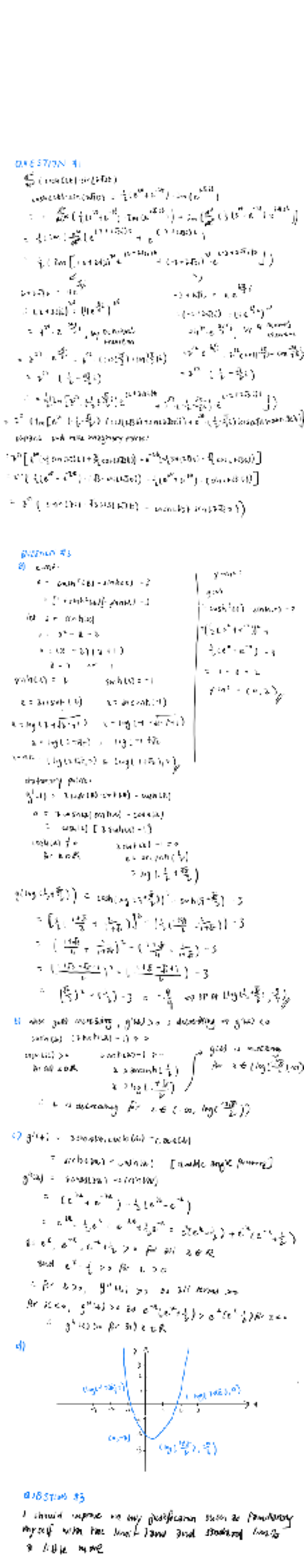Calculus 2 assignment 3 solutions - QUESTION flette whit : te 7i of there theorem 252 252 the ...
