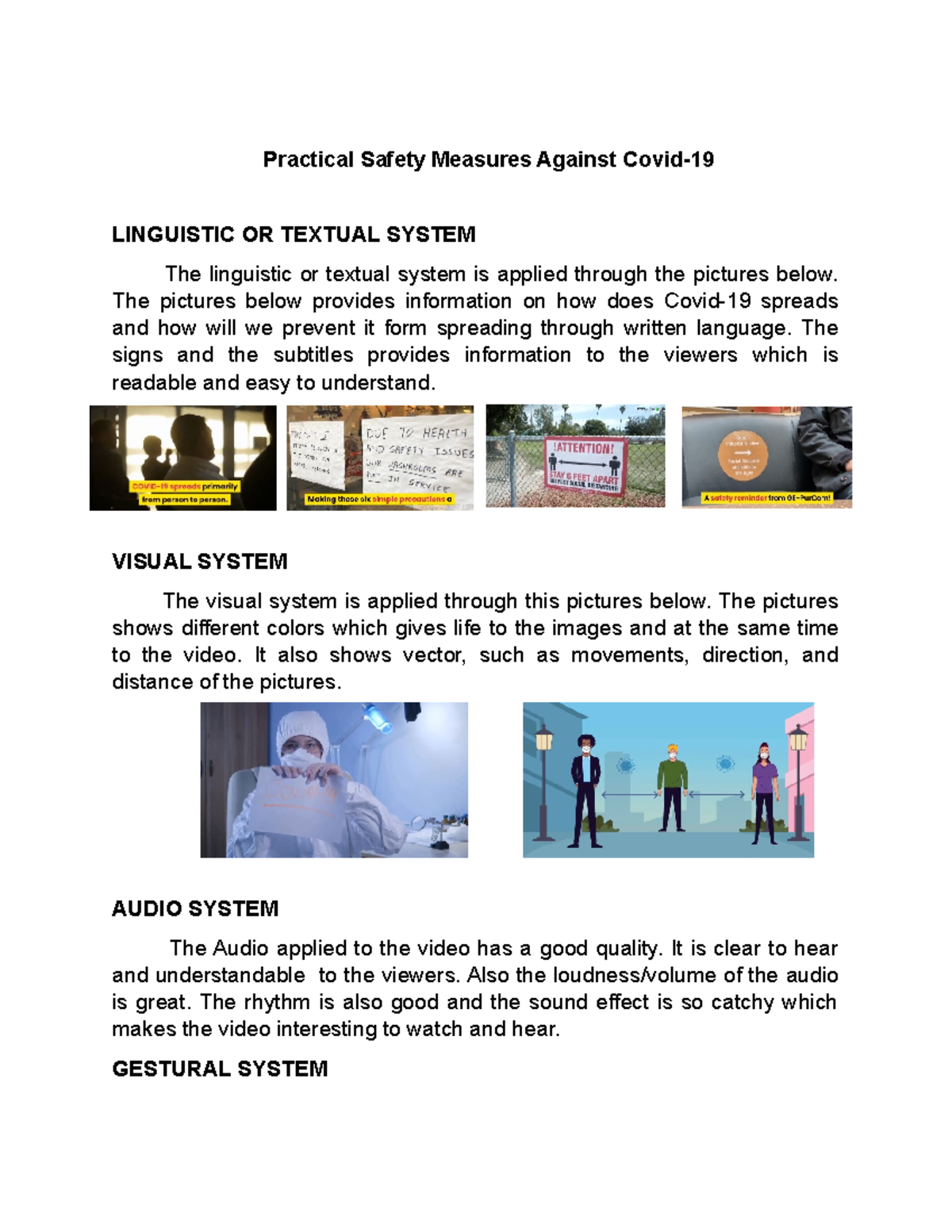 Practical Safety Measures Against Covid - Practical Safety Measures ...