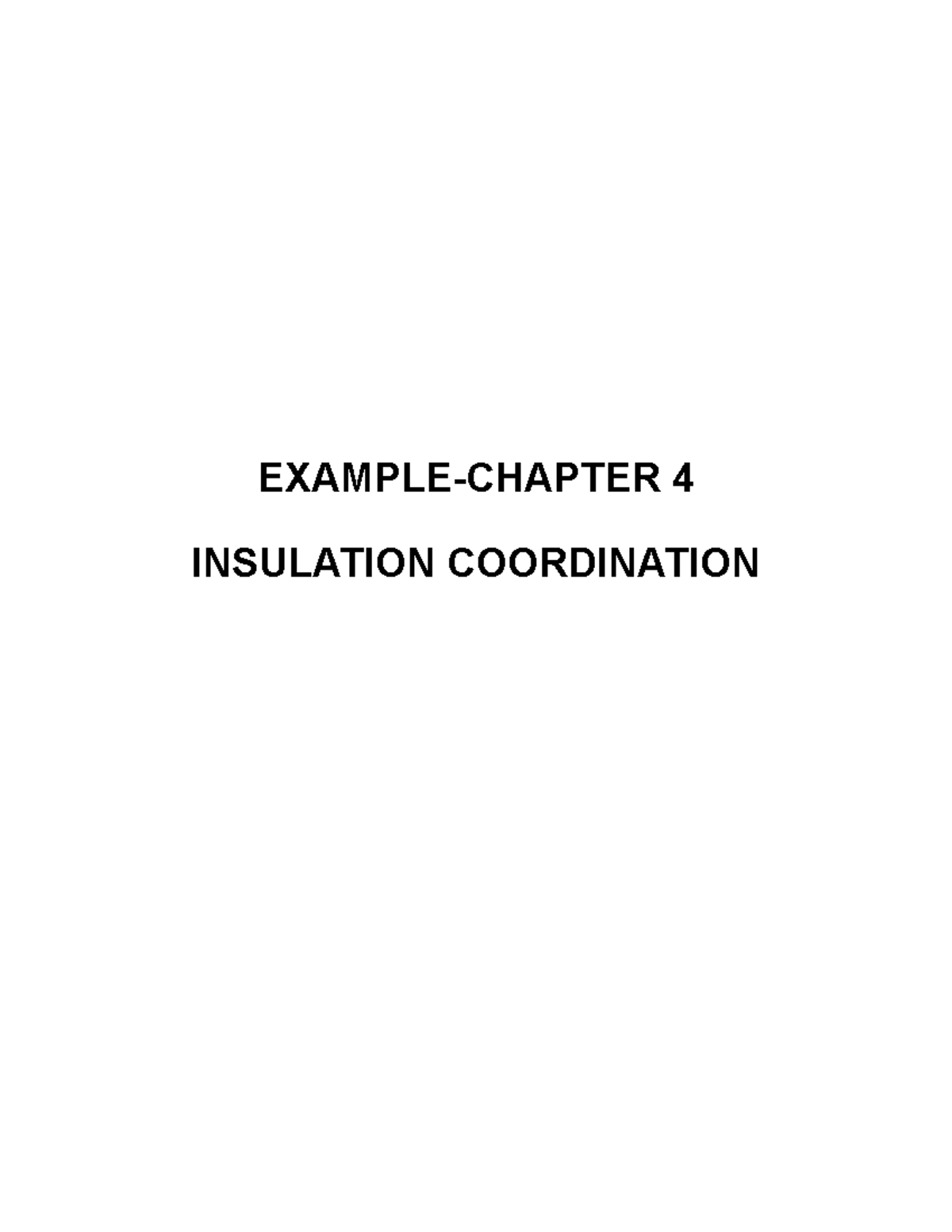 Example Chapter 4- Insulation Coordination - EXAMPLE-CHAPTER 4 ...