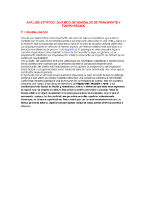 Norma ISO 8855 Vehículo de Transporte - Norma ISO 8855. Terminología A ...