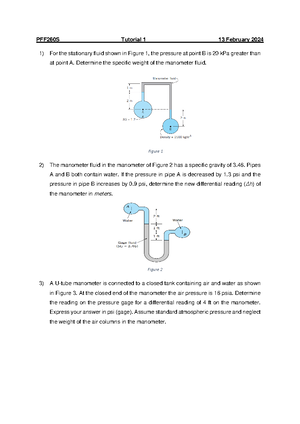 Collection OF EXAM Questions Pipe flow Solutions - COLLECTION OF EXAM ...