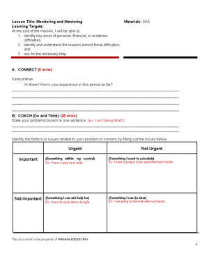 Business-Scenario - Notes - SOUTHWESTERN UNIVERSITY PHINMA Urgello St ...
