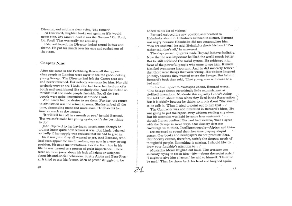 5BNW Chapters 9 12 - Inglés Iv - Studocu