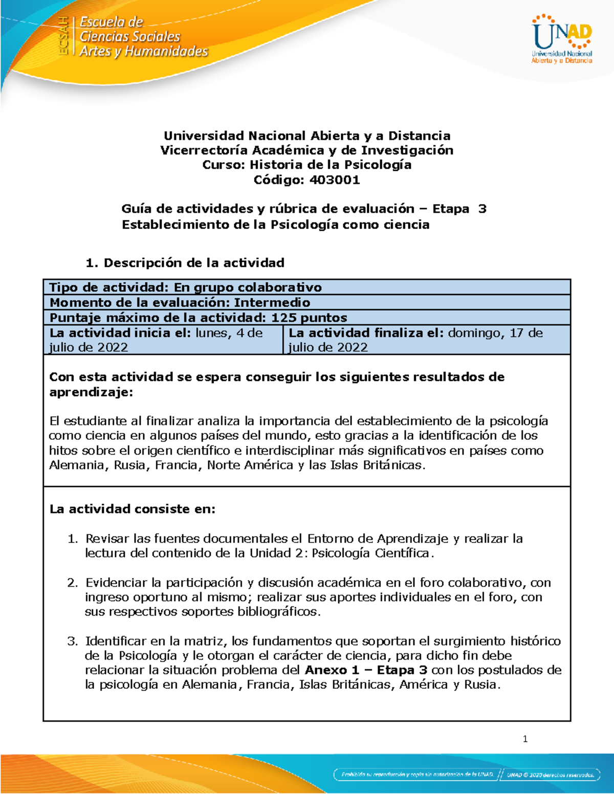 Guía de actividades y rúbrica de evaluación - Unidad 2 - Etapa 3 ...