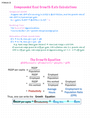 Macro Problem Set 6 (no submission required) - Macro Problem Set 6 Do ...