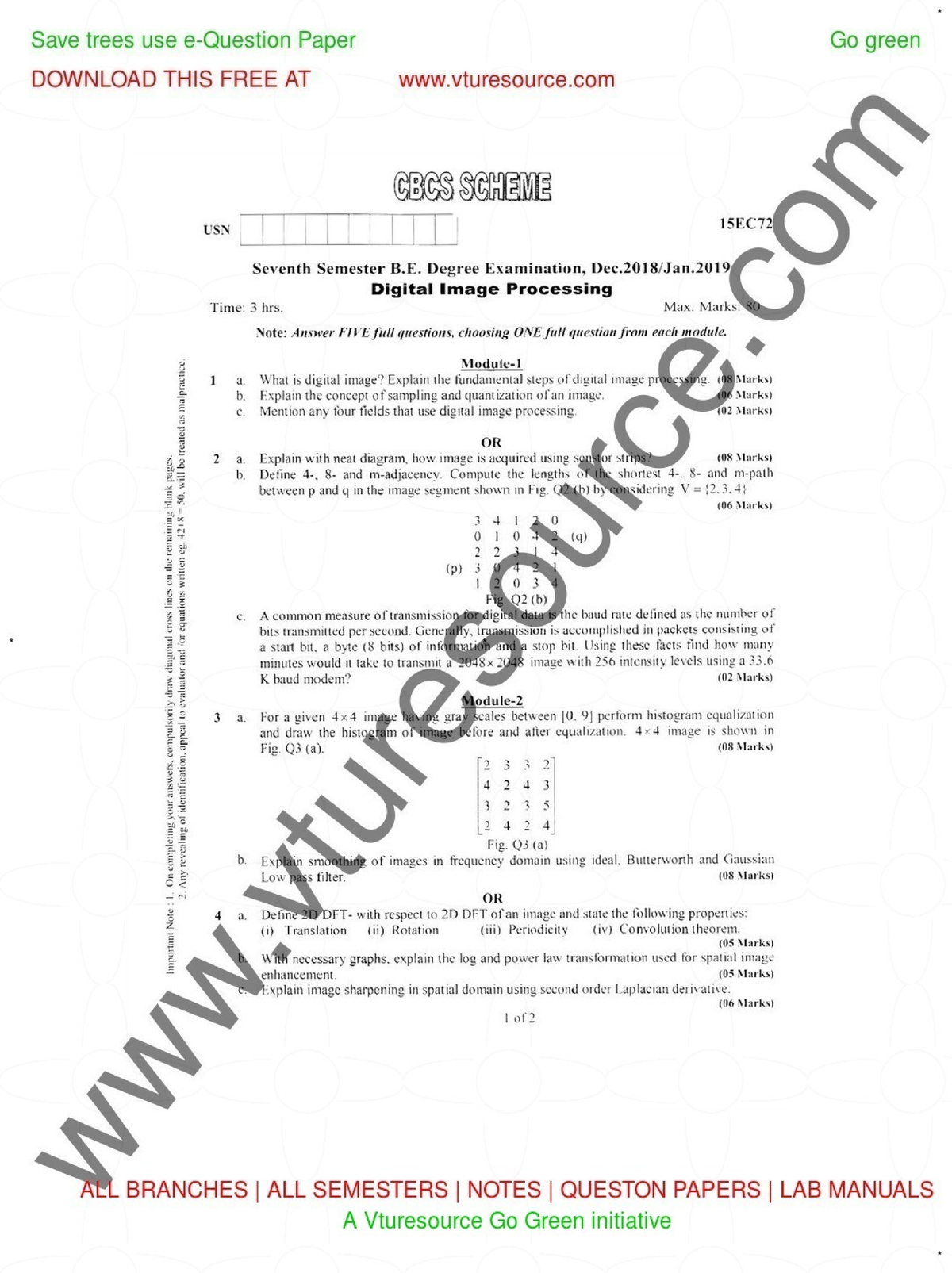 DIP Jan-2019 - QUESTION PAPER - Power ELECTRONICS - Studocu