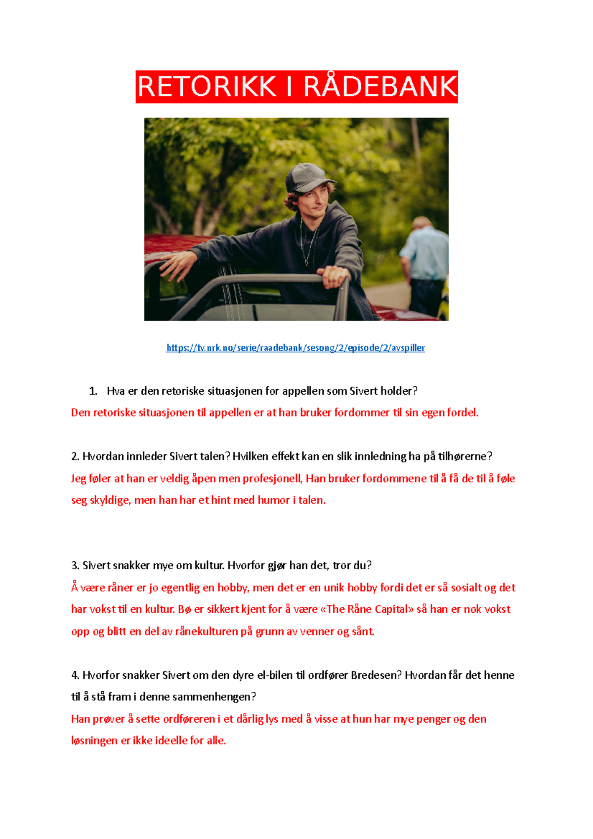 Retorikk I RÅ Debank - RETORIKK I RÅDEBANK tv.nrk/serie/raadebank ...