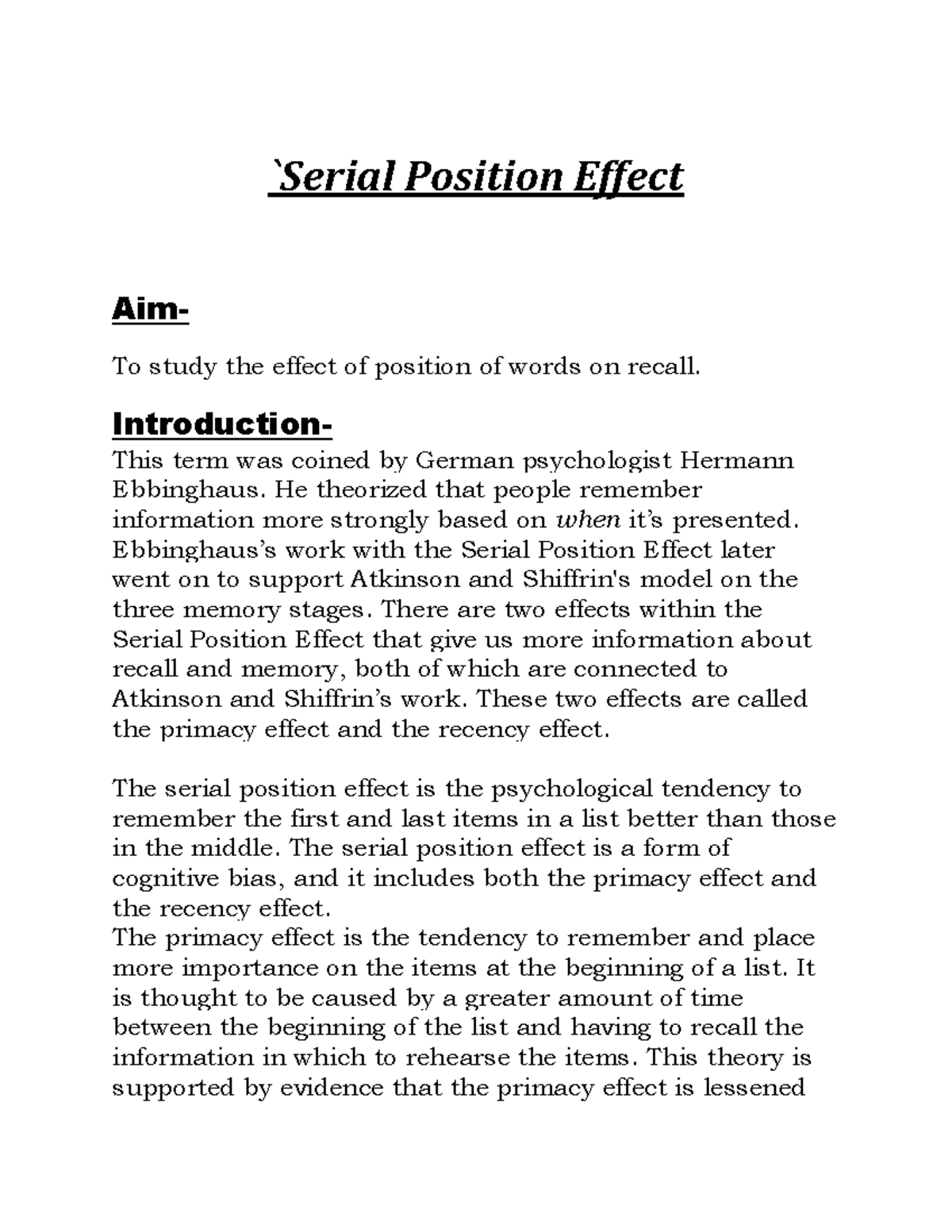 Serial Position Effect (Autosaved)-converted - `Serial Position Effect ...
