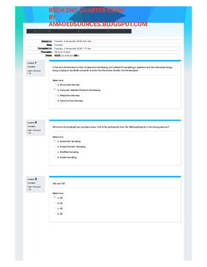 Scope AND Limitation - notes - Humanities and Social Sciences Strand ...