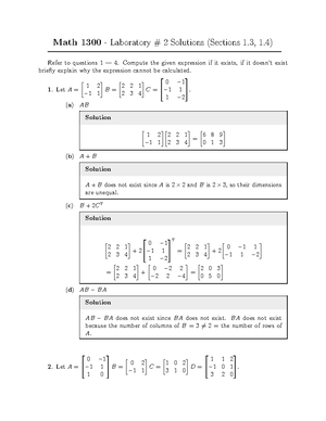 Lab Worksheets - MATH 1300 Worksheet 1: Systems of Linear Equations ...