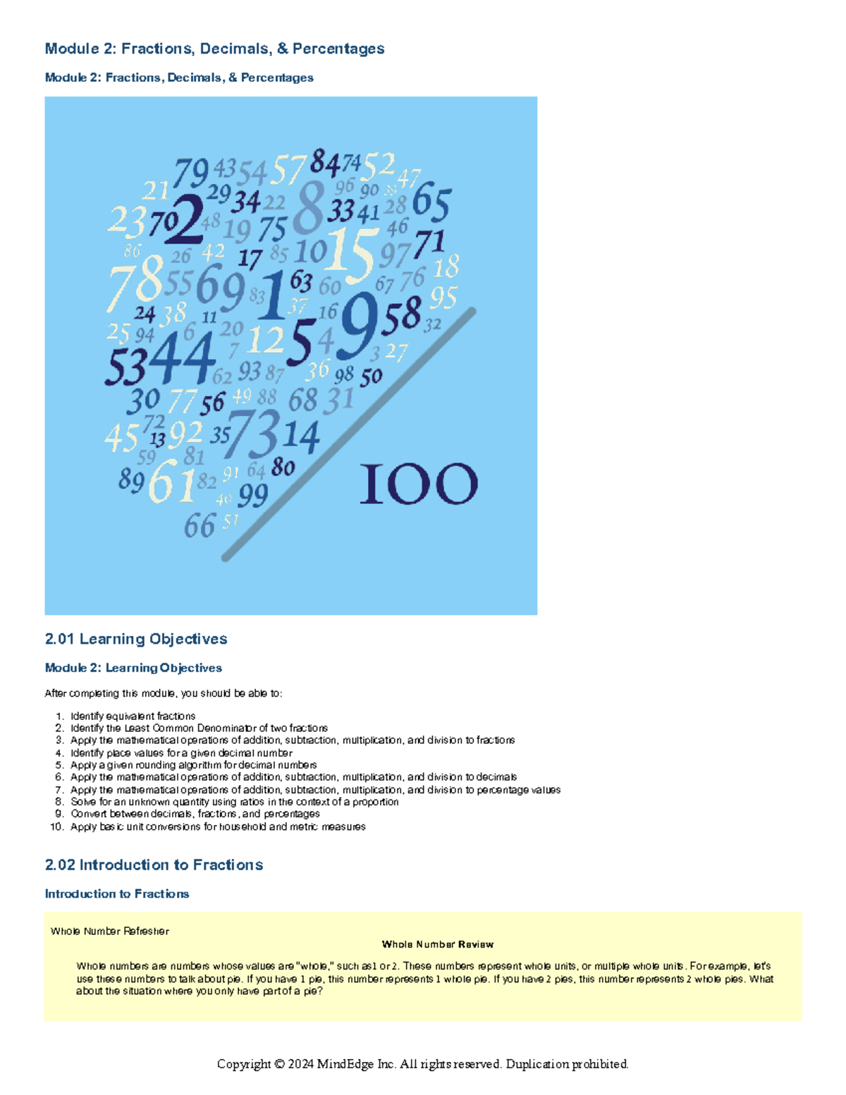 Module 2 Fractions Decimals Percentages 2024-08-30 15 40 21 - Module 2 ...