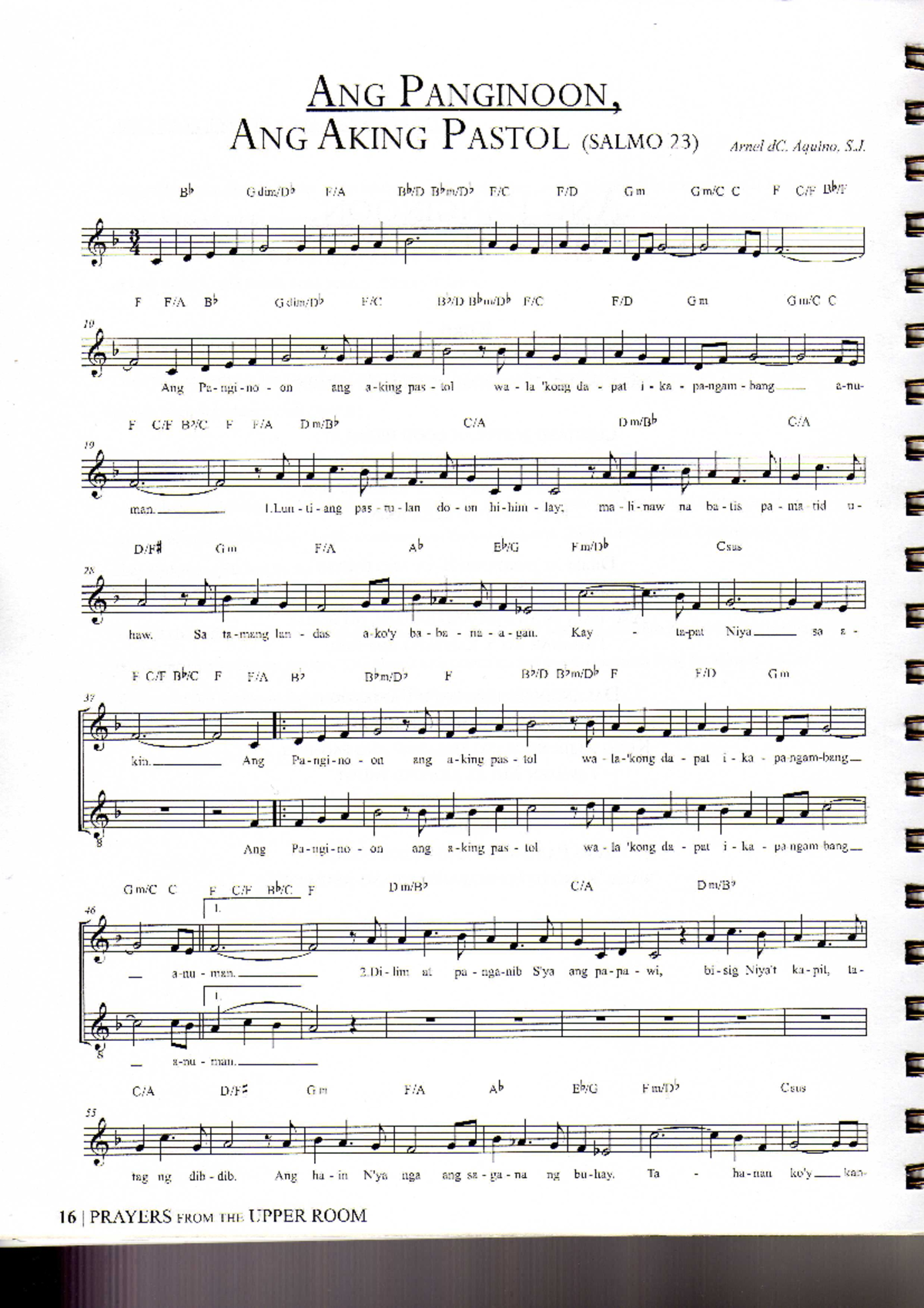 Ang Panginoon ang Aking Pastol Arnel DC Aquino - ANG PANGINOON ANG ...