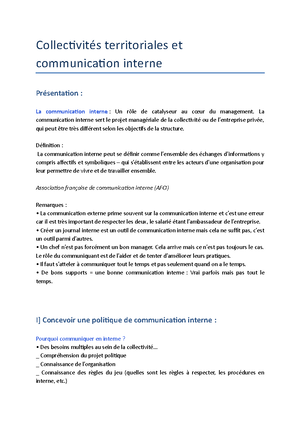 Organisation des collectivités - Organisation des collectivités : CGCT ...