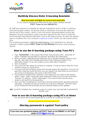 Violet Scenario - The case study used in the Complex needs module ...