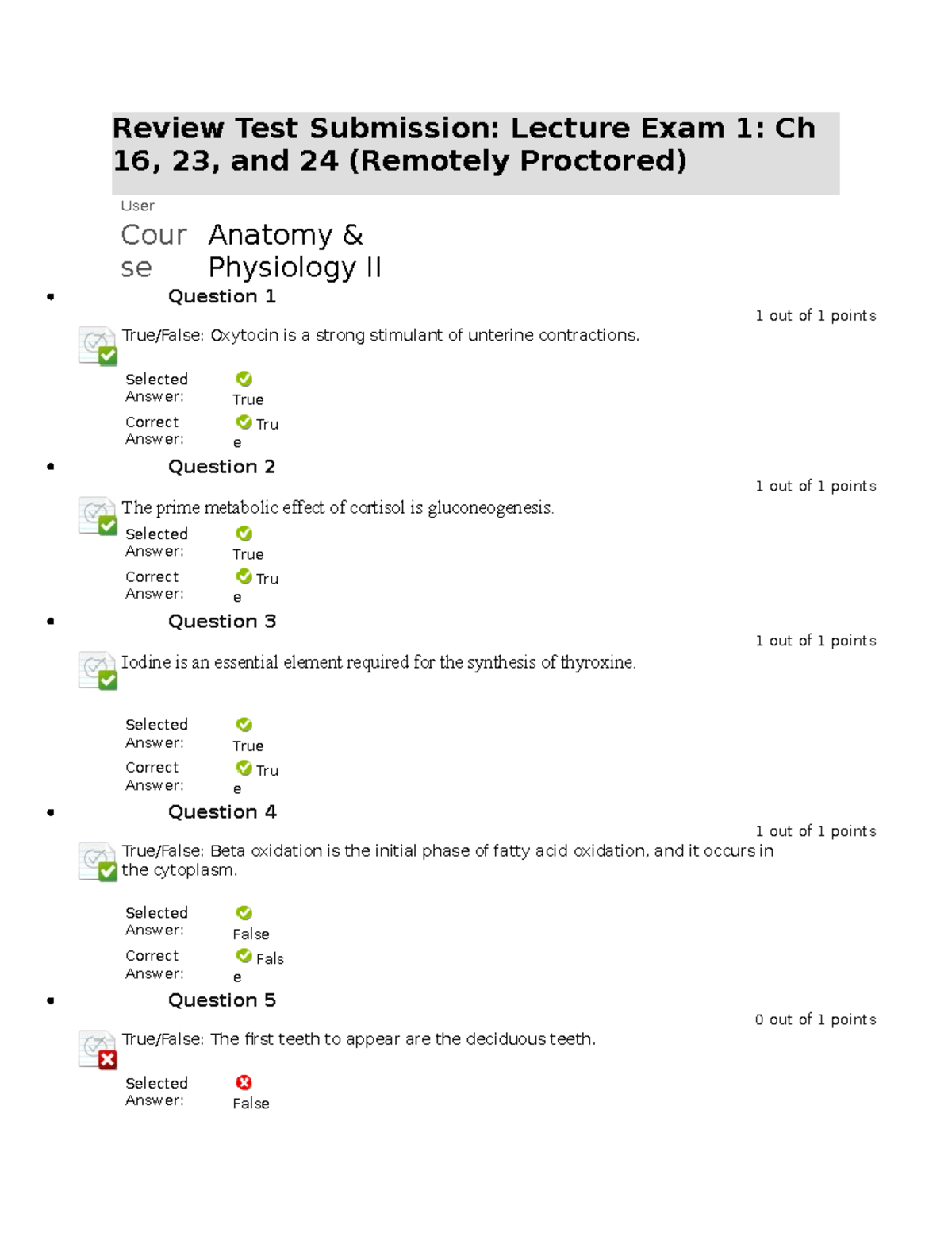 Anatomy 2 - Test help - BIOL 2401 - Studocu