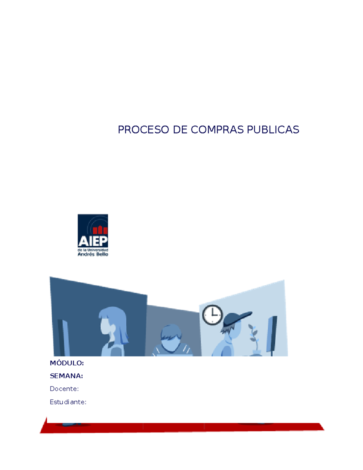 Especialidad 3 semana 3 - PROCESO DE COMPRAS PUBLICAS MÓDULO: SEMANA ...