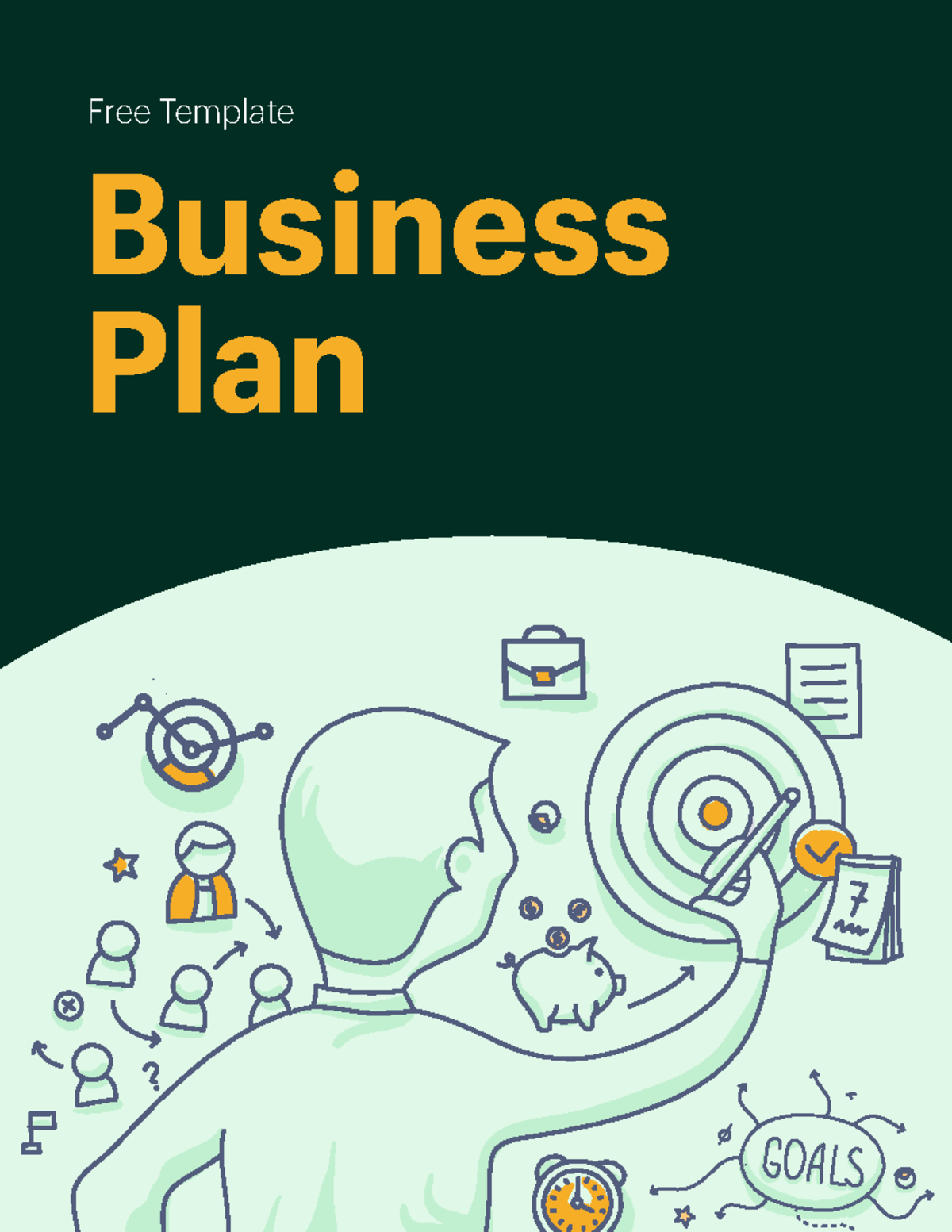 Business Plan redesigned - Free Template Business Plan Executive ...