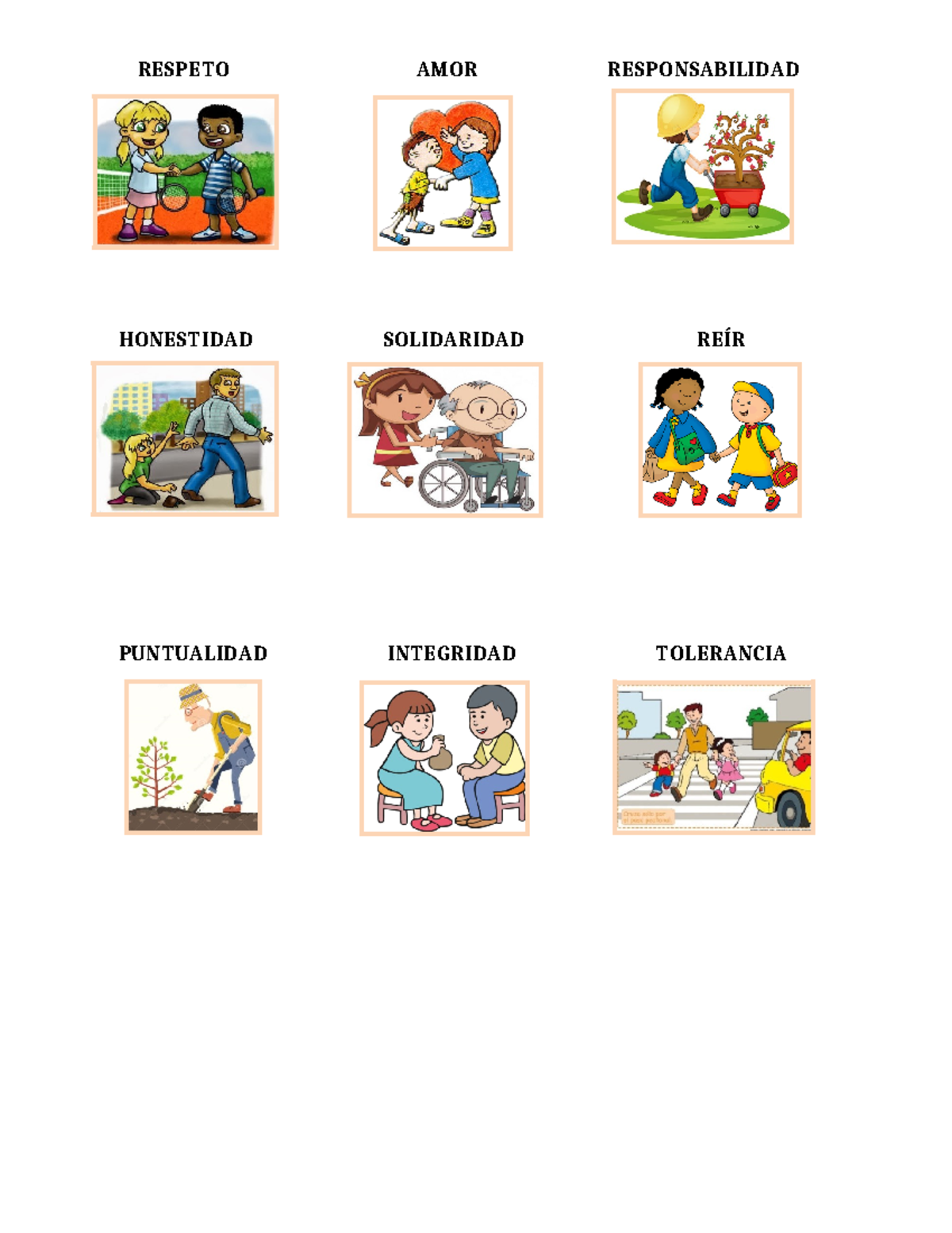 24 R Irrespeto Deshonestidad Egoísmo Odio Envidia - Ciencias Sociales ...