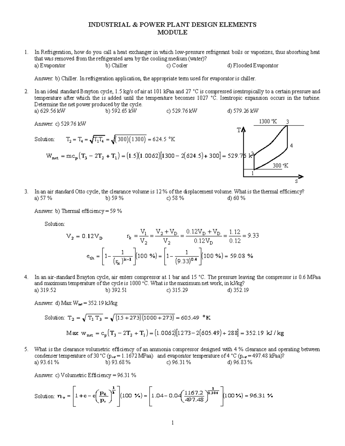 Pdfcoffee - its good. study well engineers - INDUSTRIAL & POWER PLANT ...