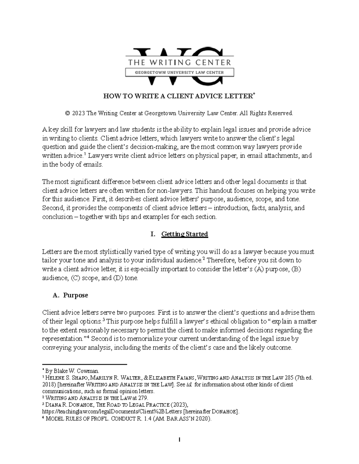 How to Write a Client Advice Letter 2024 - HOW TO WRITE A CLIENT ADVICE ...