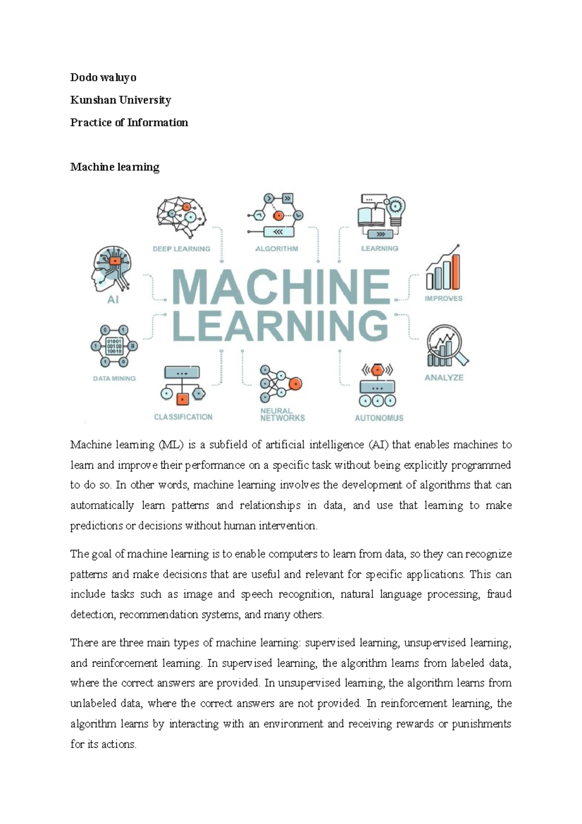 Dodo waluyo assignment POI mchine learning - Dodo waluyo Kunshan ...