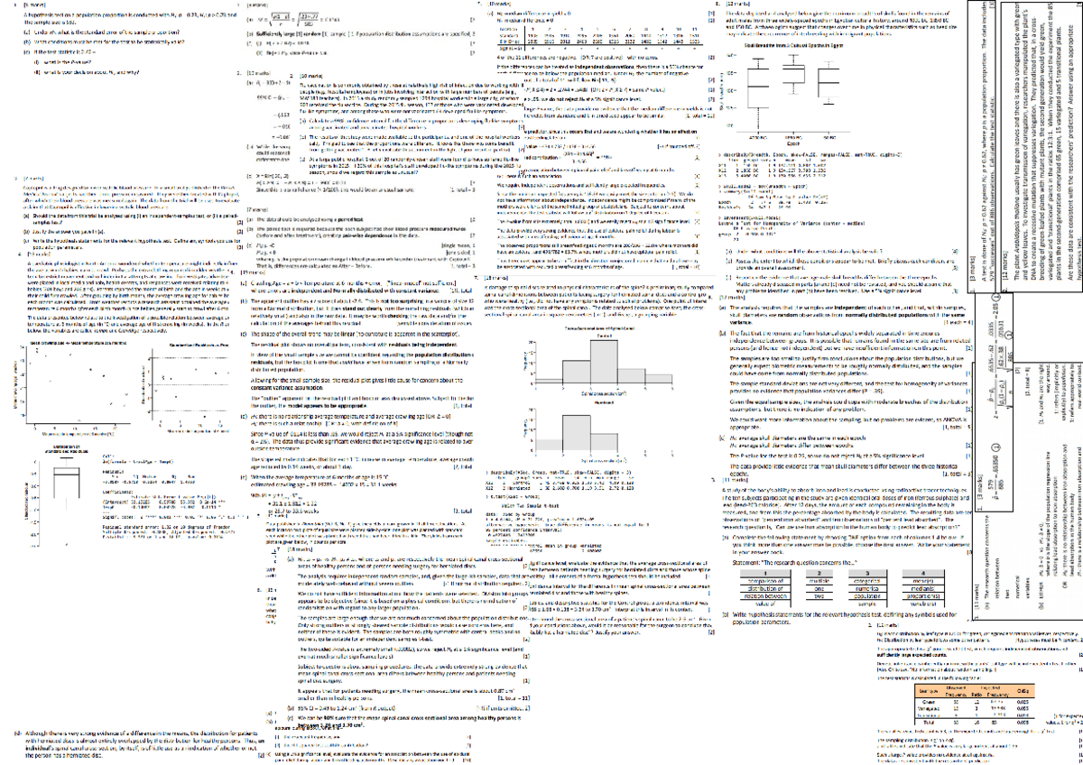 MAS183 Cheat sheet 1 - MAS183 - Studocu