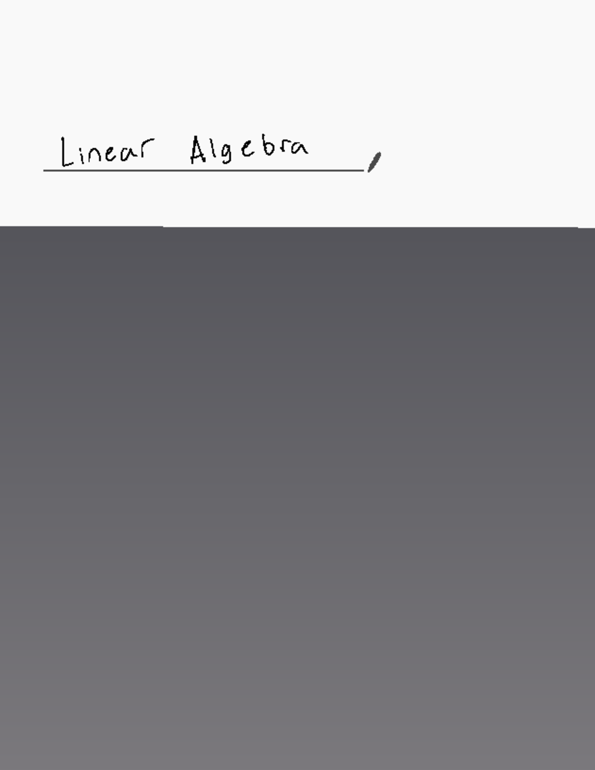 Linear Algebra Notes - Linear Algebra MATH 111 Chapter 4 1 MATH 111 ...