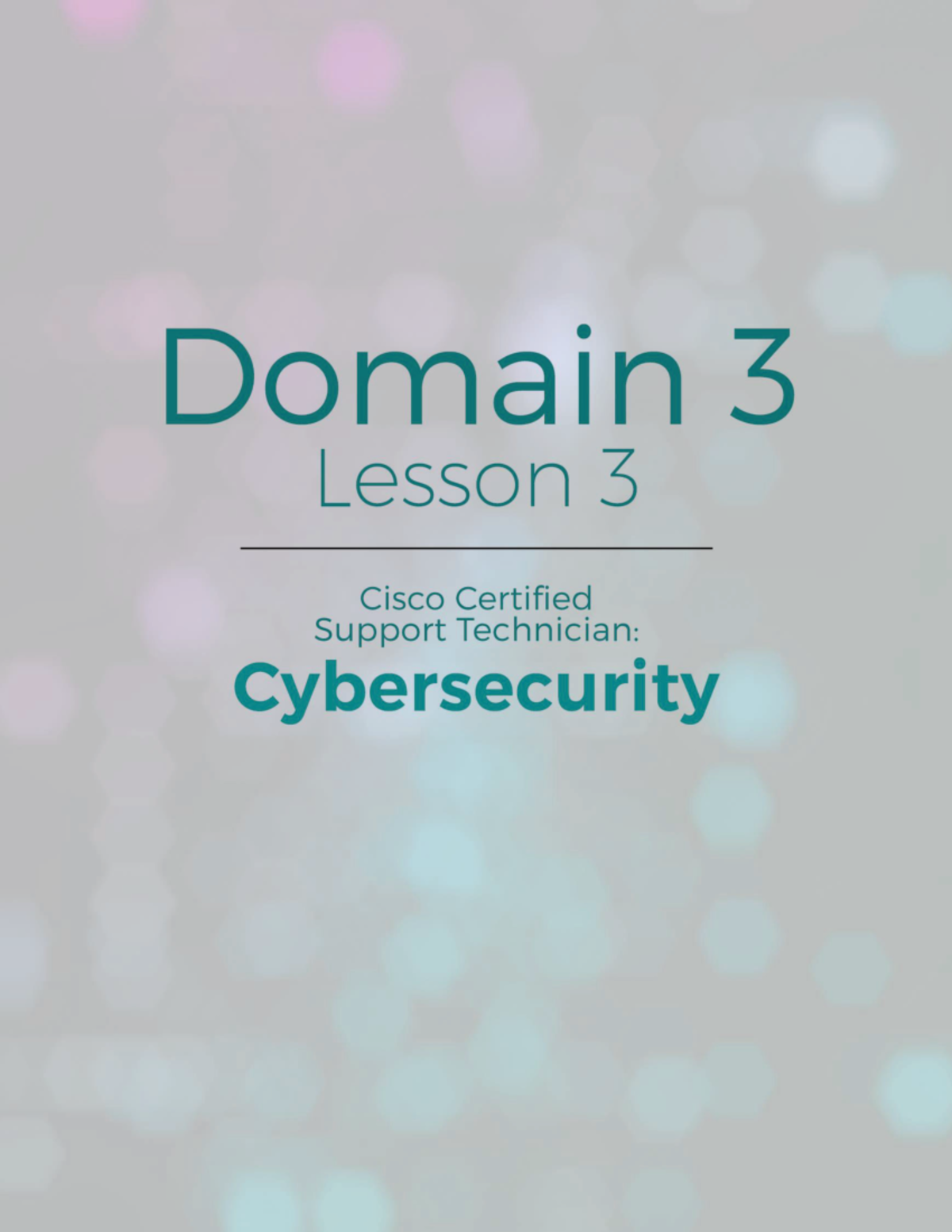 Domain 3Lesson 3 (1).pdf HW - 65 | Domain 3 Lesson 3: Policies and ...