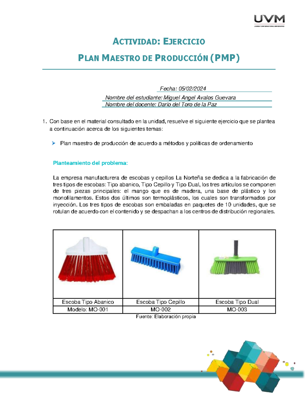 actividad 7 ejercicios mapa conceptual - ACTIVIDAD: EJERCICIO PLAN ...