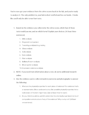 5.05 Forensic Toxicology Case Study Worksheet - 5 Forensic Toxicology ...