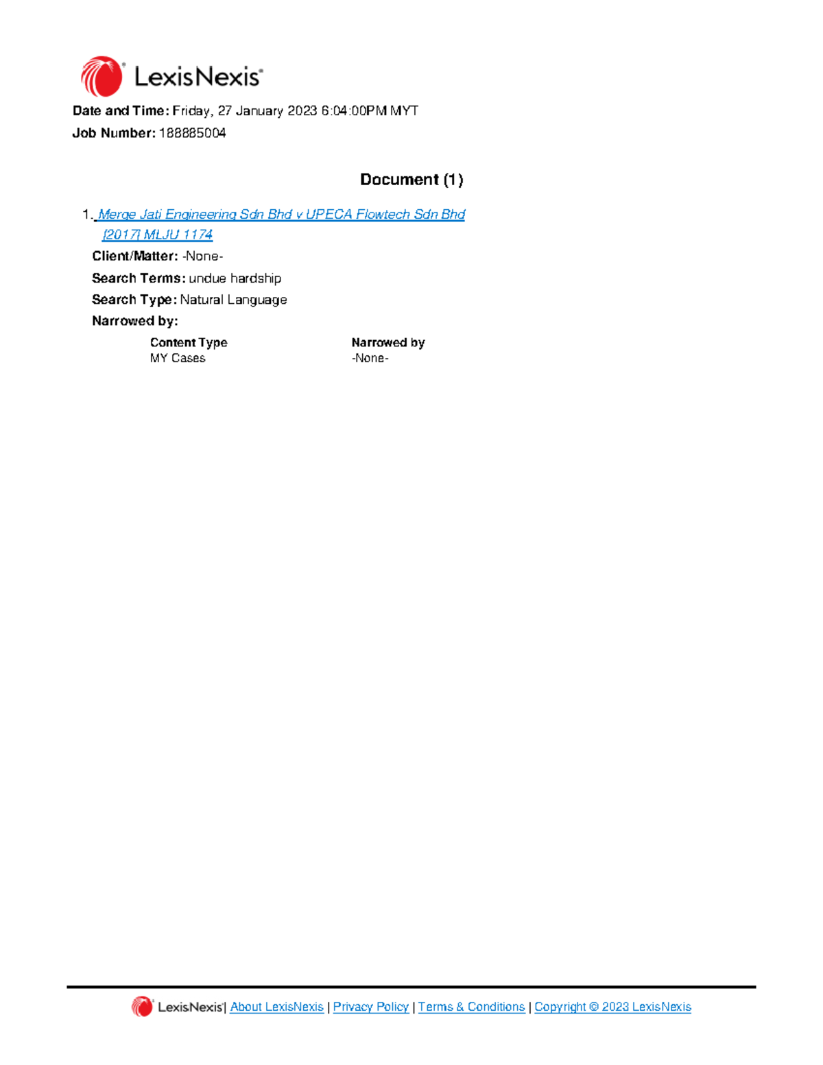 Merge Jati Engineering Sdn Bhd v Upeca Flowtech Sdn Bhd - | About ...