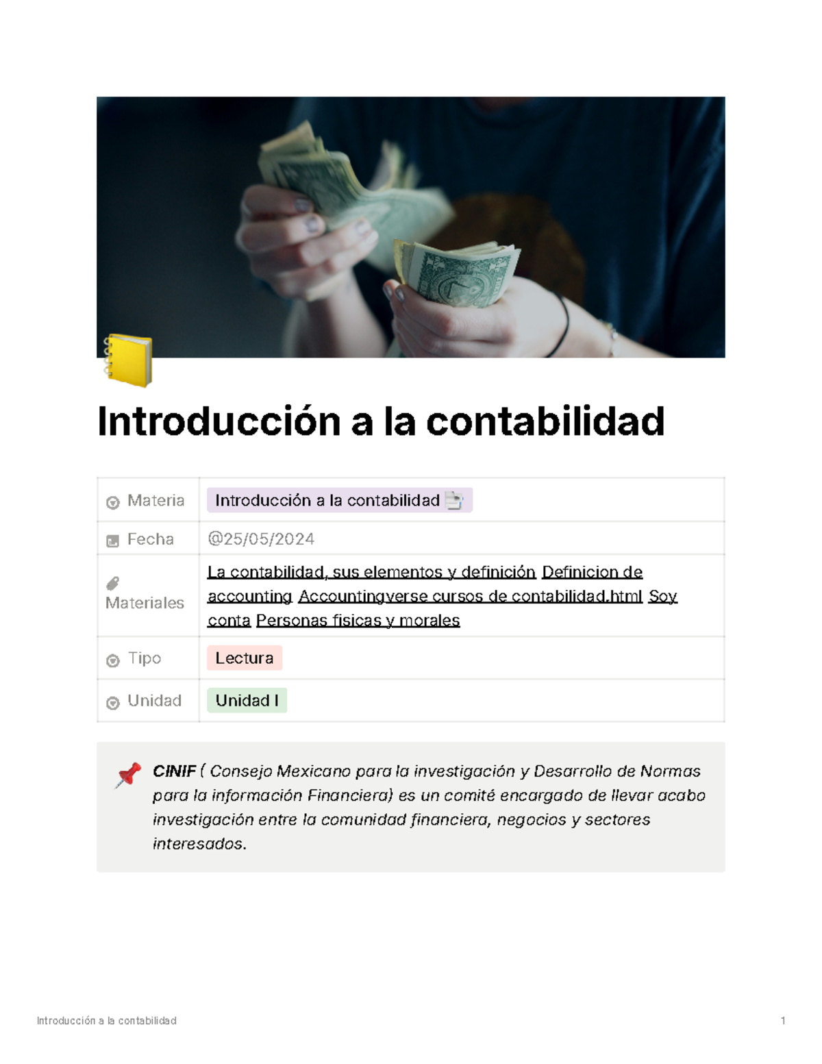 Introducción a la contabilidad - 📒 Introducción a la contabilidad ...