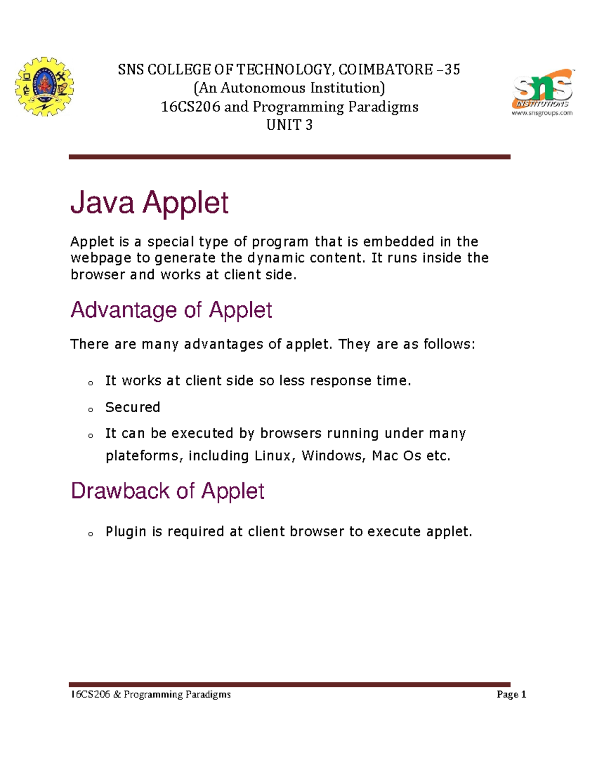 1583230956 - CCCCCCCCCCCCCCCCCCCCCCCCCCC - SNS COLLEGE OF TECHNOLOGY ...