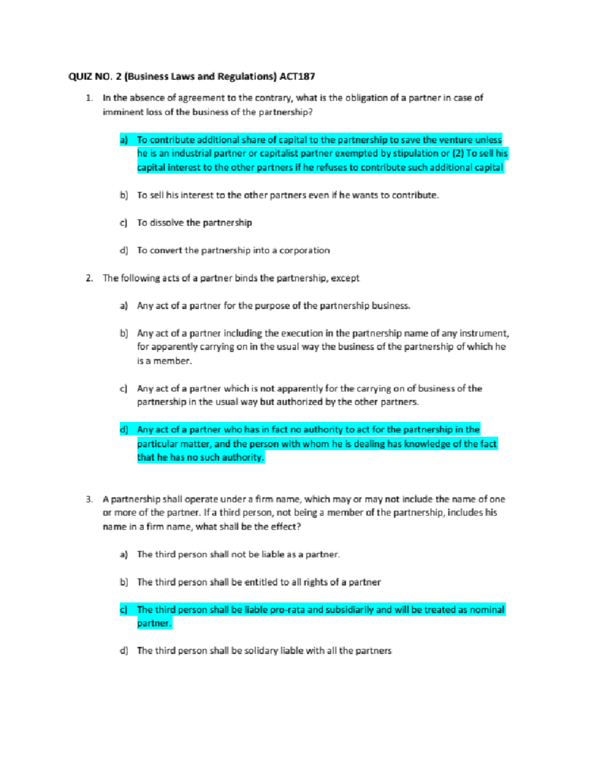 Law - management - Studocu