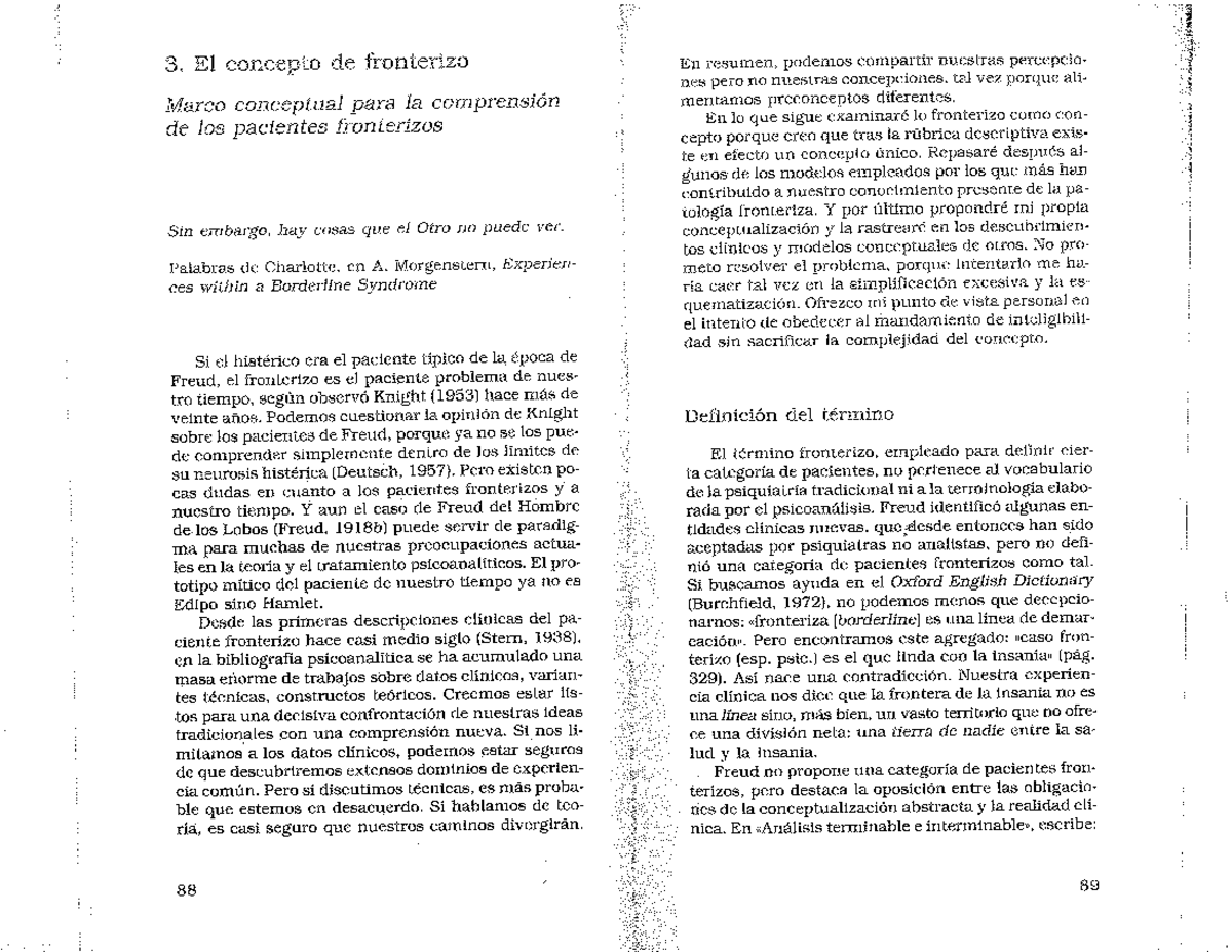 Andree Green De locuras privadas cap 3 pdf - Picopedagogía. - Studocu