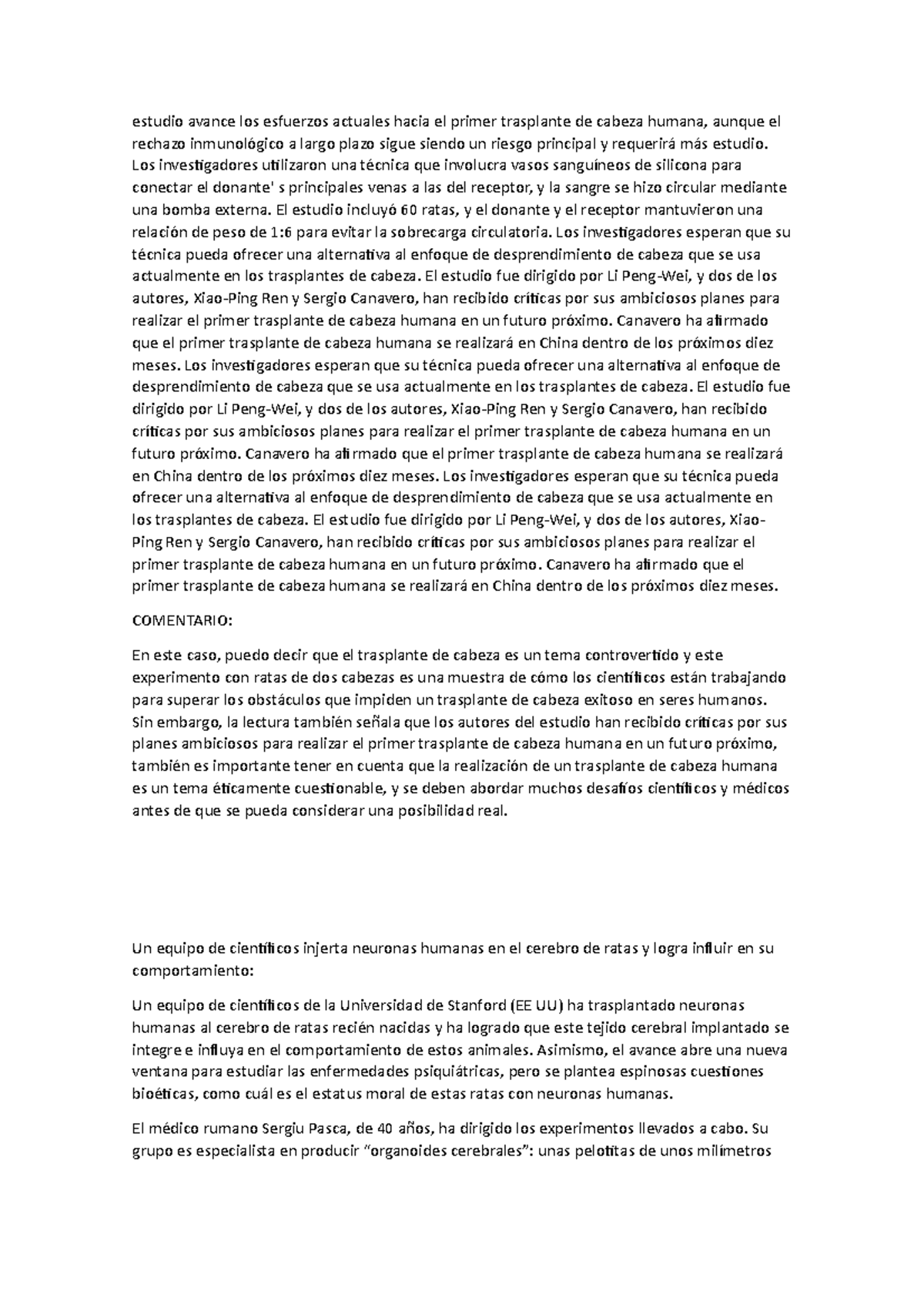 Lectura 3 - afafafa - estudio avance los esfuerzos actuales hacia el ...